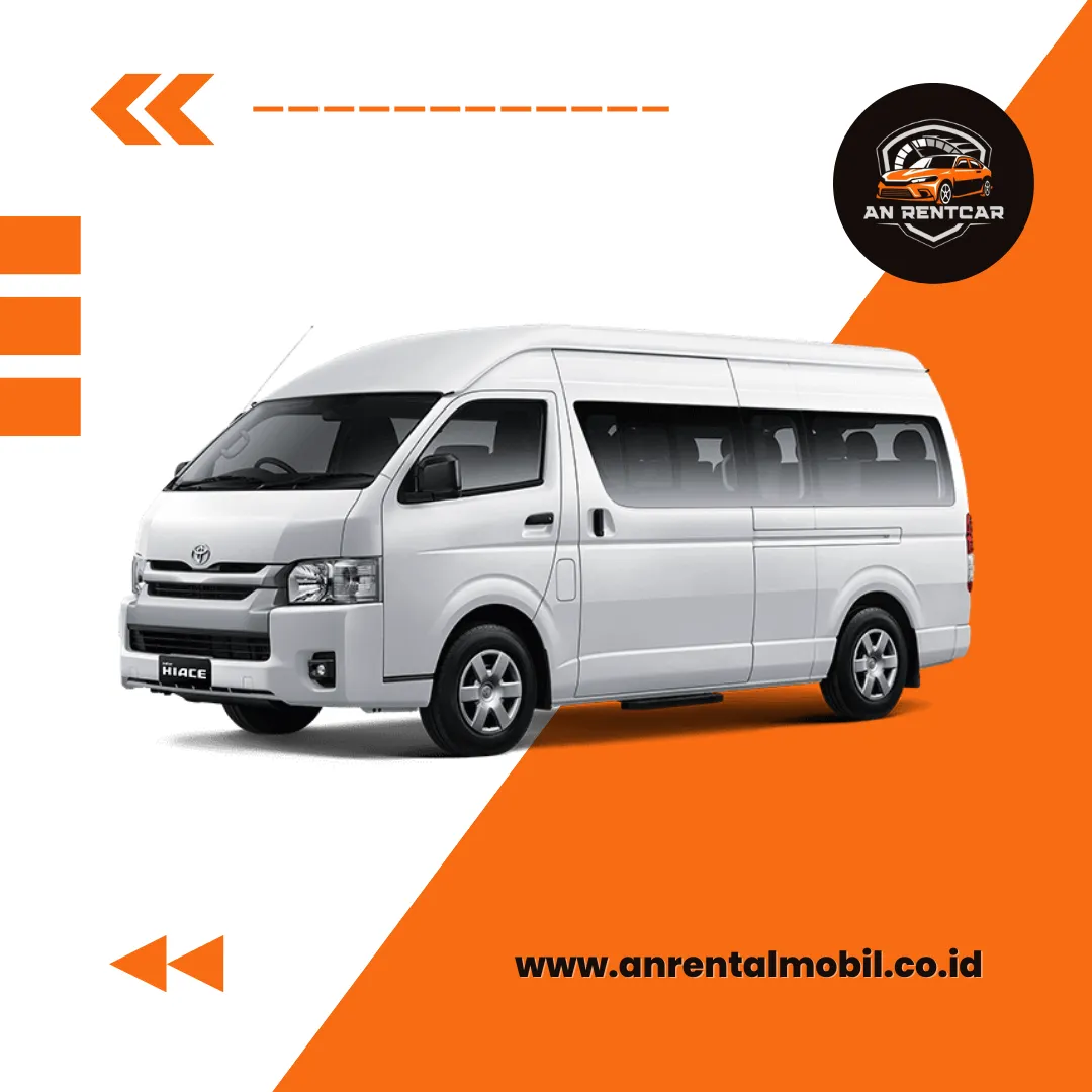 Hiace Commuter 15 Seat + Driver - A N Rental Mobil Bandung